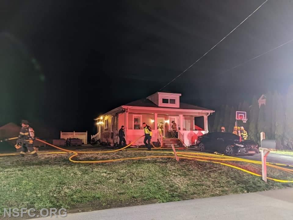 Florida Park House Fire - Newtown Square Fire Company