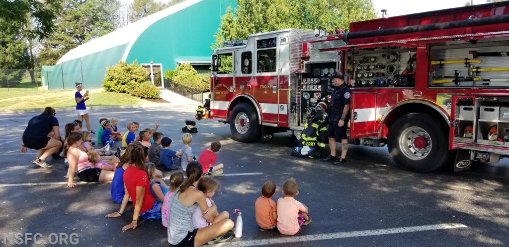 Engine Display at Aronimink - Newtown Square Fire Company