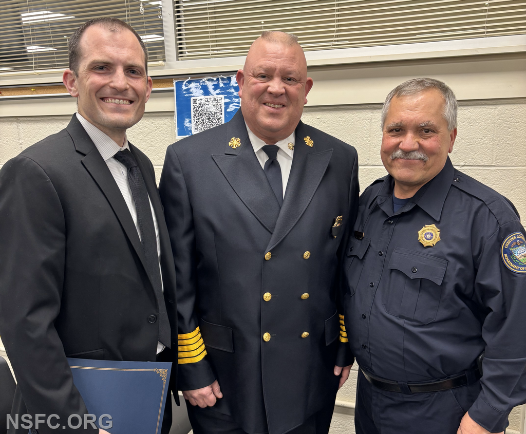 New Fire School Graduate - Newtown Square Fire Company